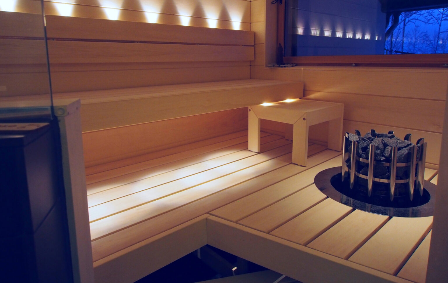 Saunan lauteet ja kalusteet - Saunatalo
